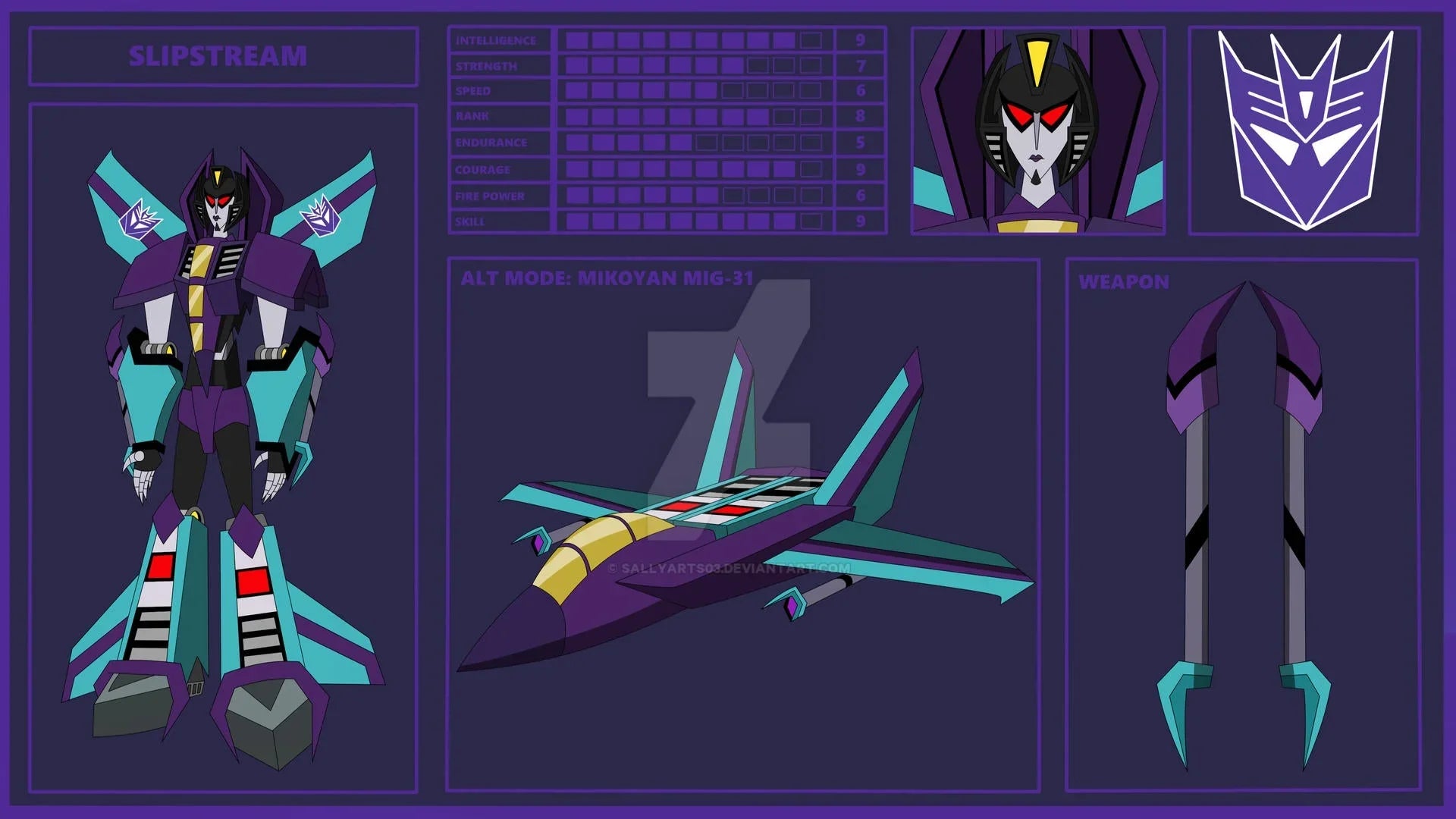 Slipstream : La Fembot Rebelle | Boutique Transformers