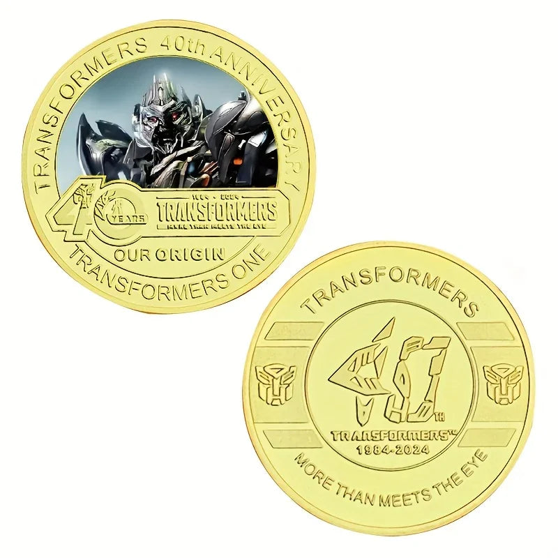 Transformers 40th Anniversary Coin - Megatron | Transformers Store ...